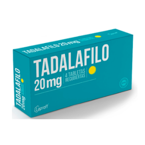 Solutionsvega T. TADALAFILO 20MG CJ*4TAB