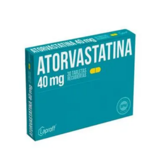 Solutionsvega T. ATORVASTATINA 40MG CJ*30 TAB